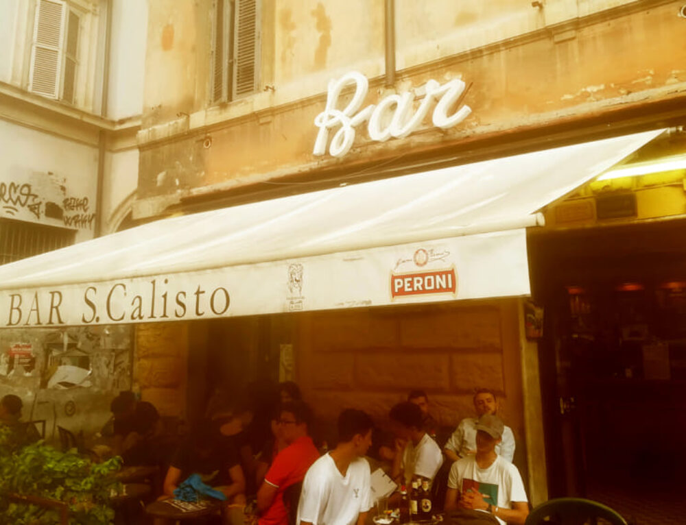 Santo Bar Callisto. Di Giulia Anania e Simone Amendola – Bar San Calisto